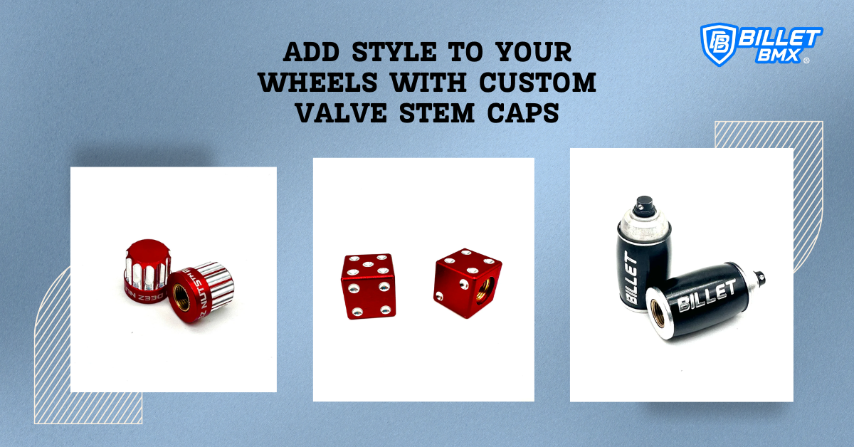 Custom Valve Stem Caps for Bikes, Cars & More | Billet BMX – BILLETBMX.COM