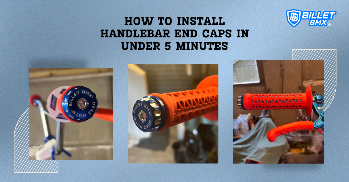 Easiest Way to Install Handlebar End Caps on Your BMX Bike – BILLETBMX.COM