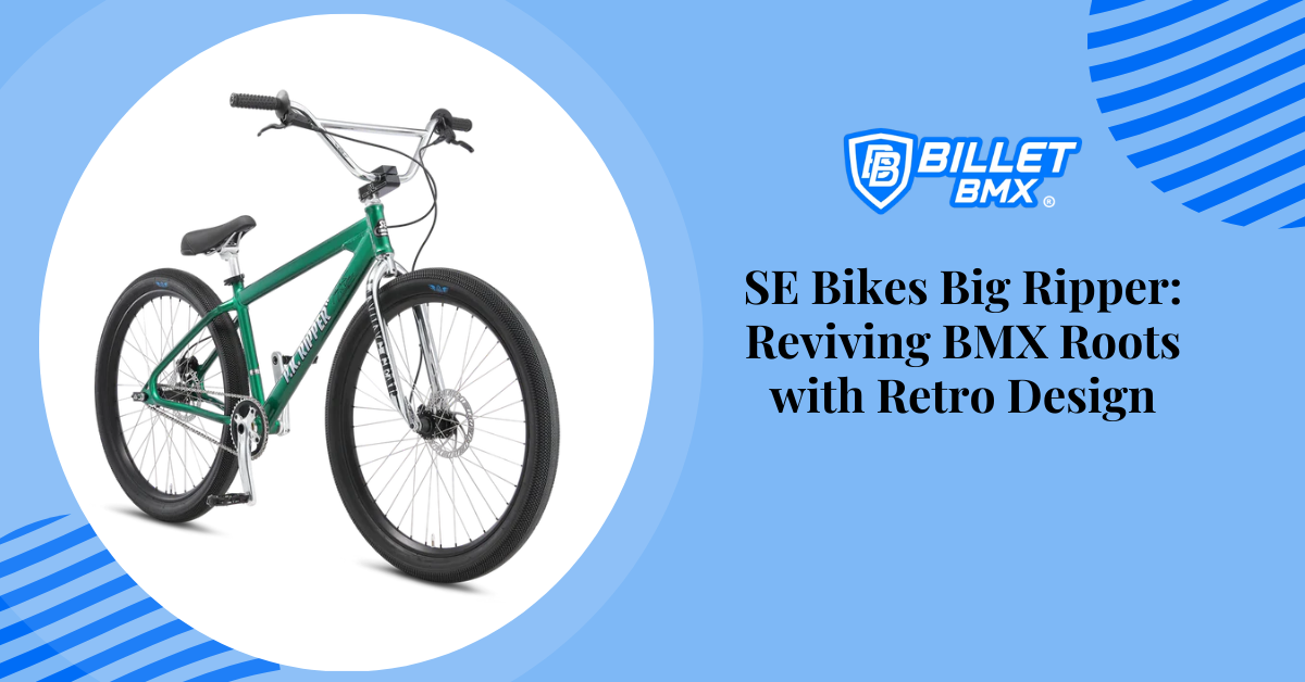 SE Bikes Big Ripper Retro BMX : Classic Style & Power – BILLETBMX.COM