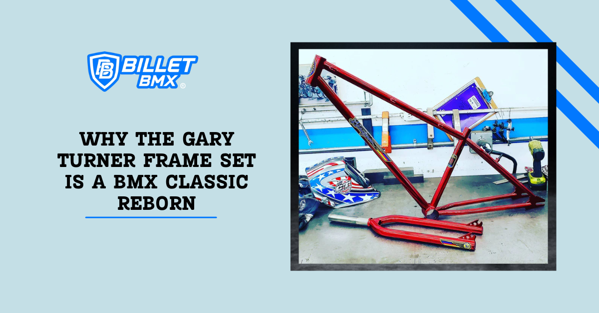 Gary Turner Frame Set: Old-School BMX, Modern Ride – BILLETBMX.COM